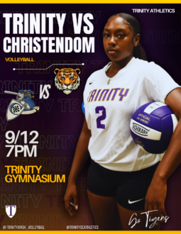 Trinity Volleyball vs. Christendom | Athletics