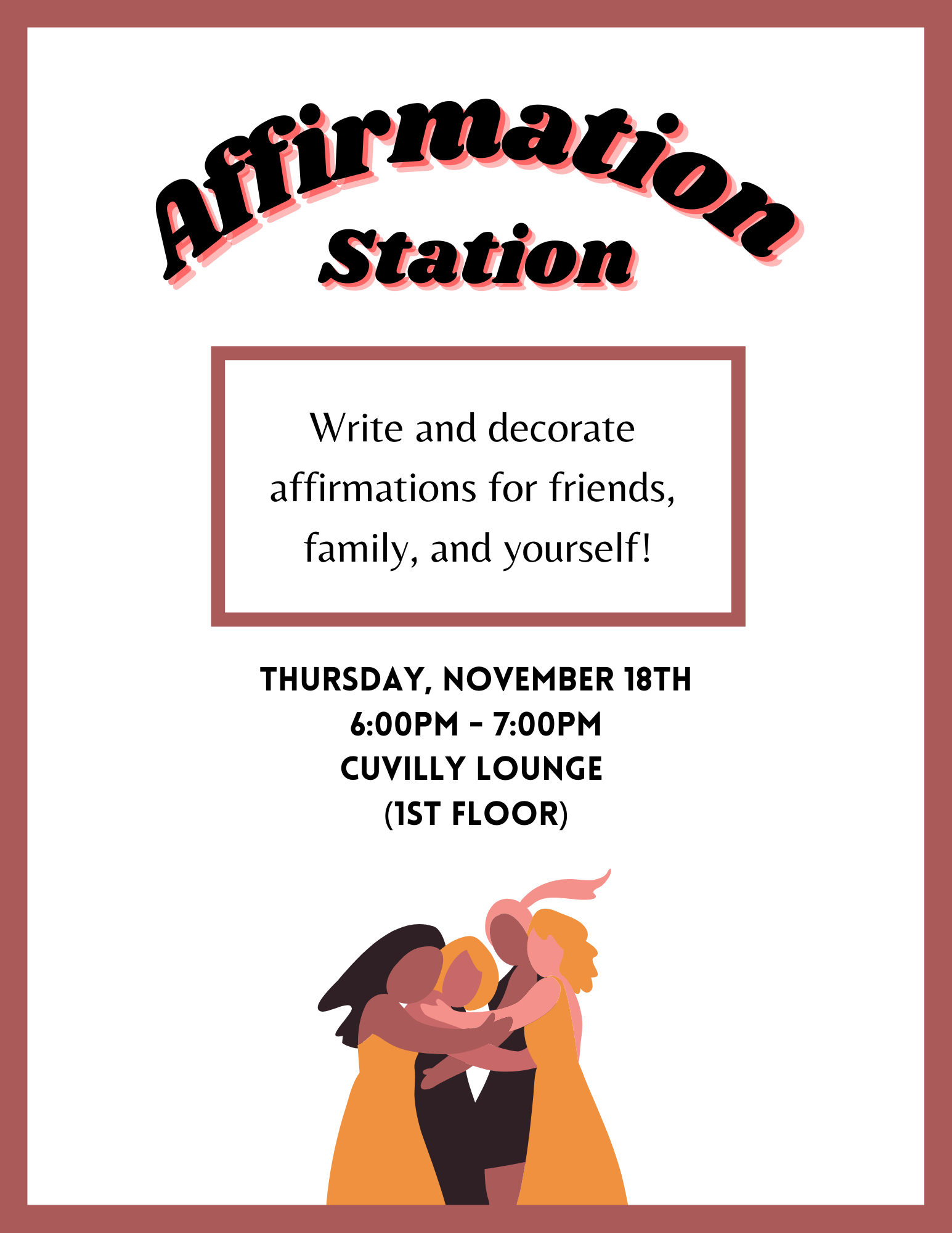 Affirmation Station | Campus Housing