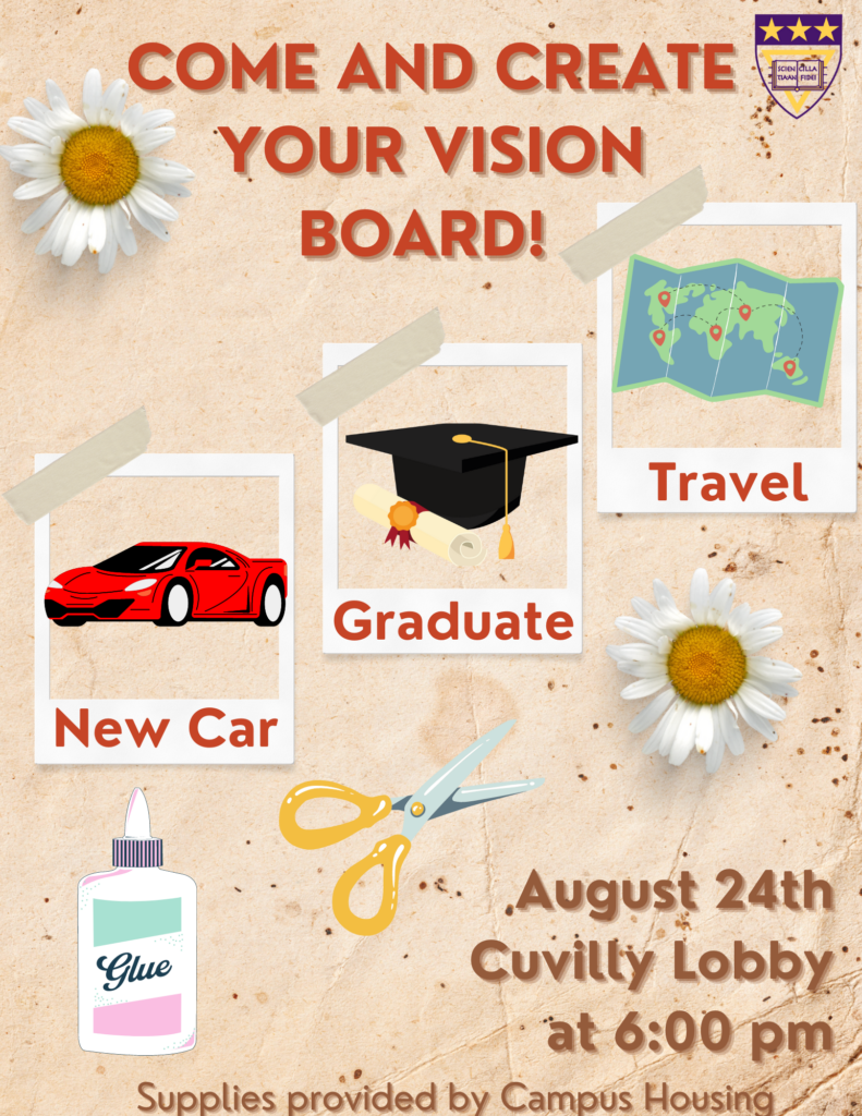 DIY: Vision Board Session | Campus Housing