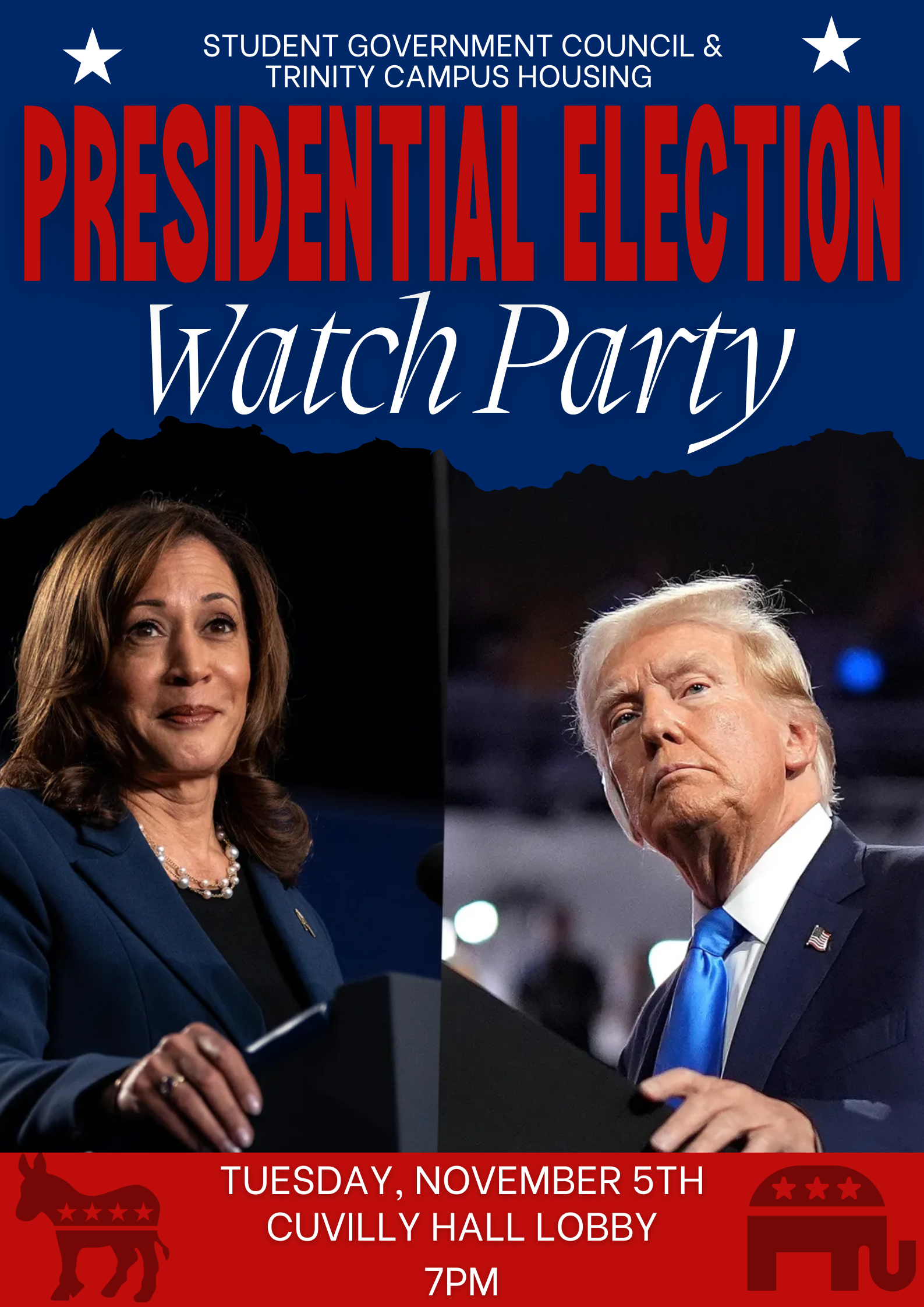 Presidential Election Watch Party | Campus Housing