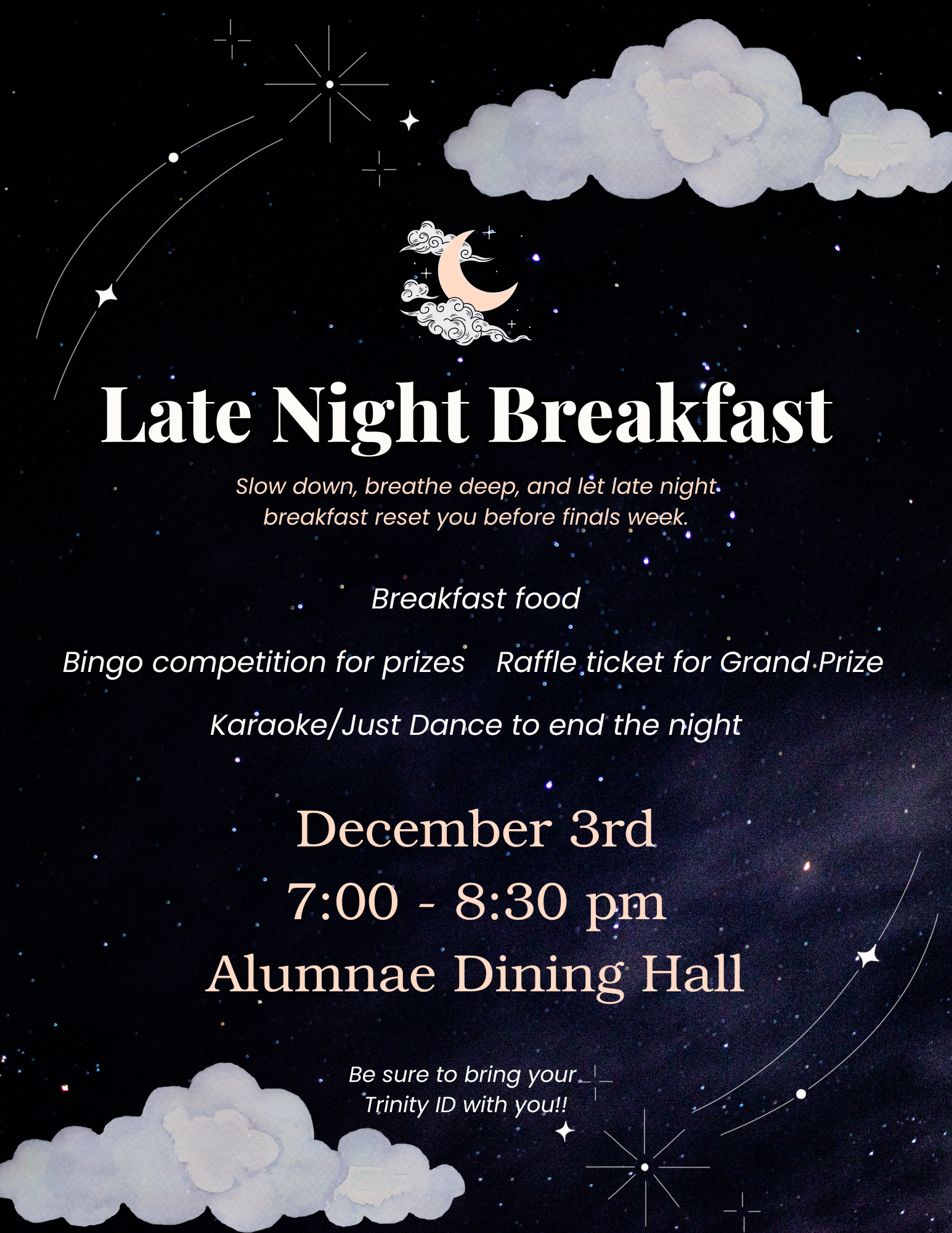 Late Night Breakfast for Residents | Campus Housing