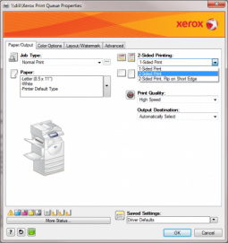 Double-Sided Printing - Technology Services
