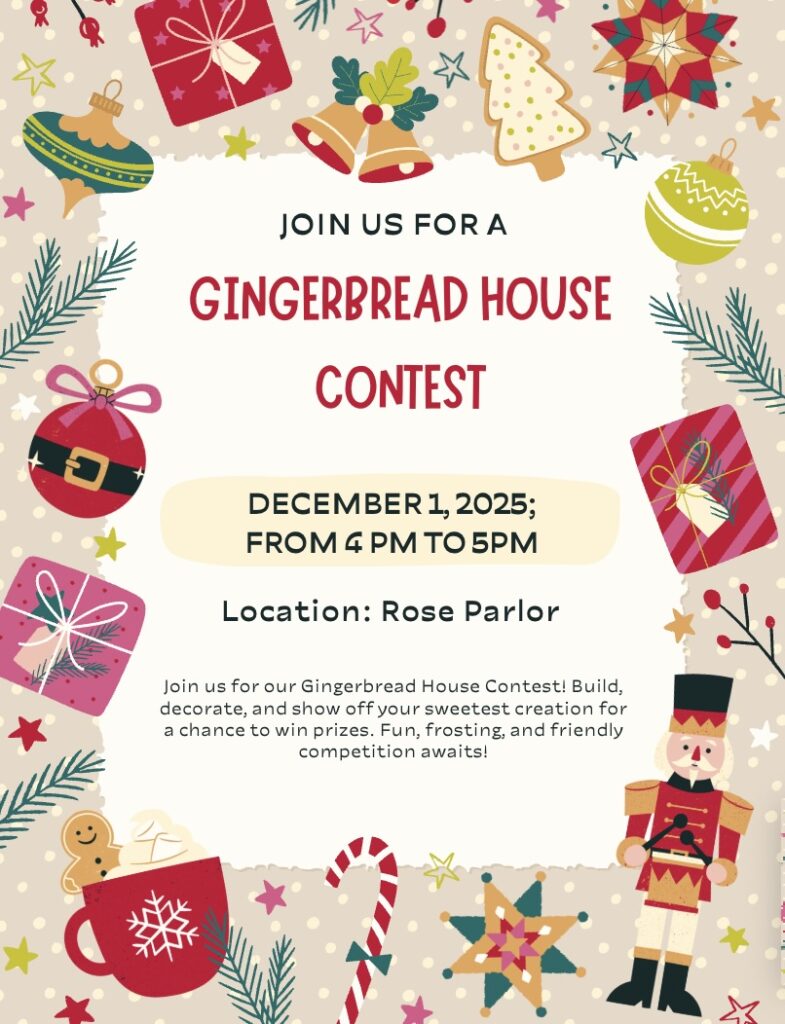 Gingerbread House Contest | Student Activities