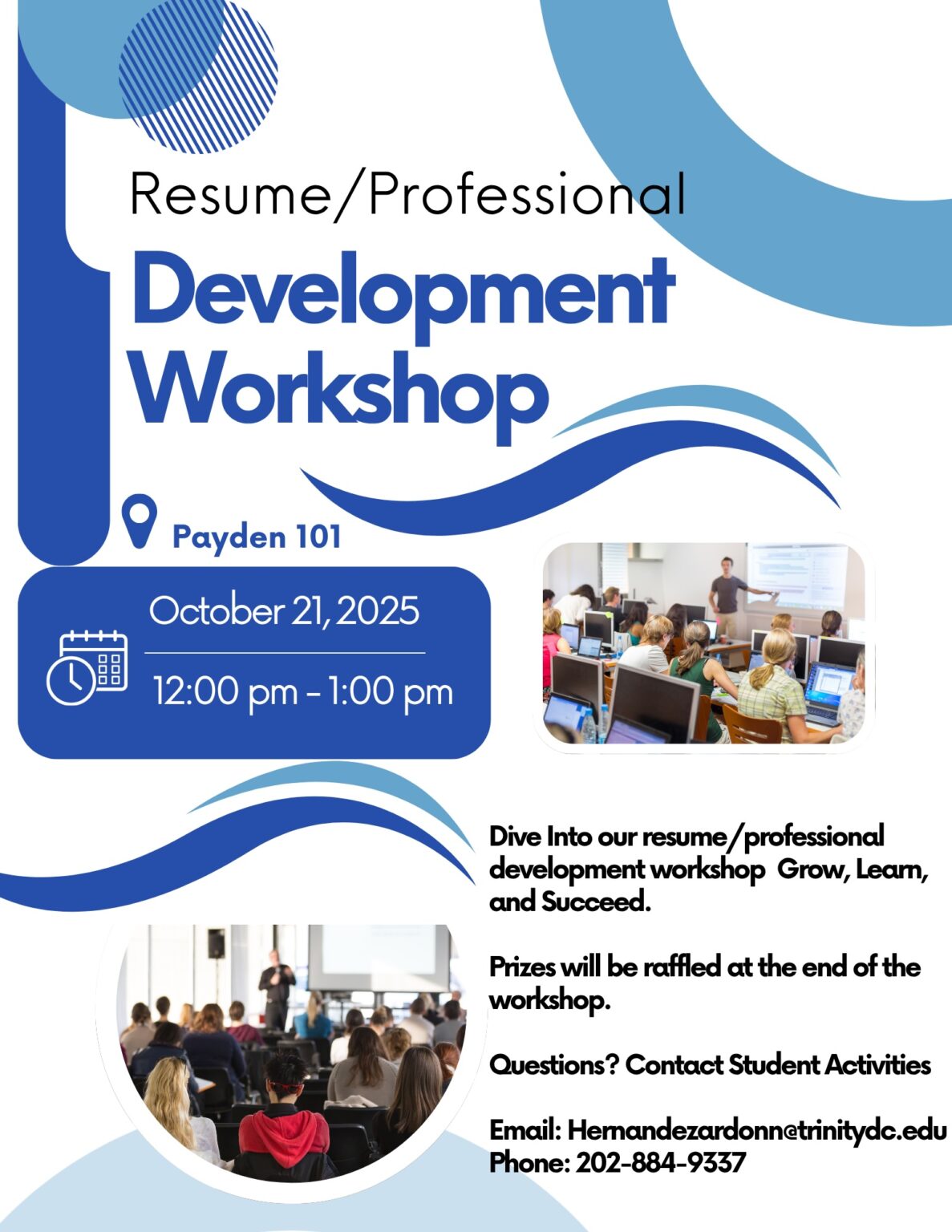 Resume/Professional Development tips | Student Activities