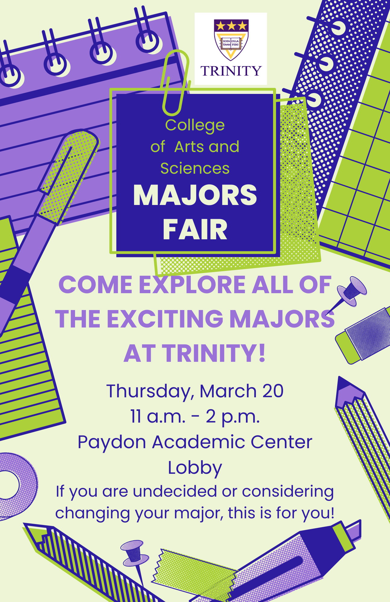 College of Arts and Sciences Majors Fair | Student Success